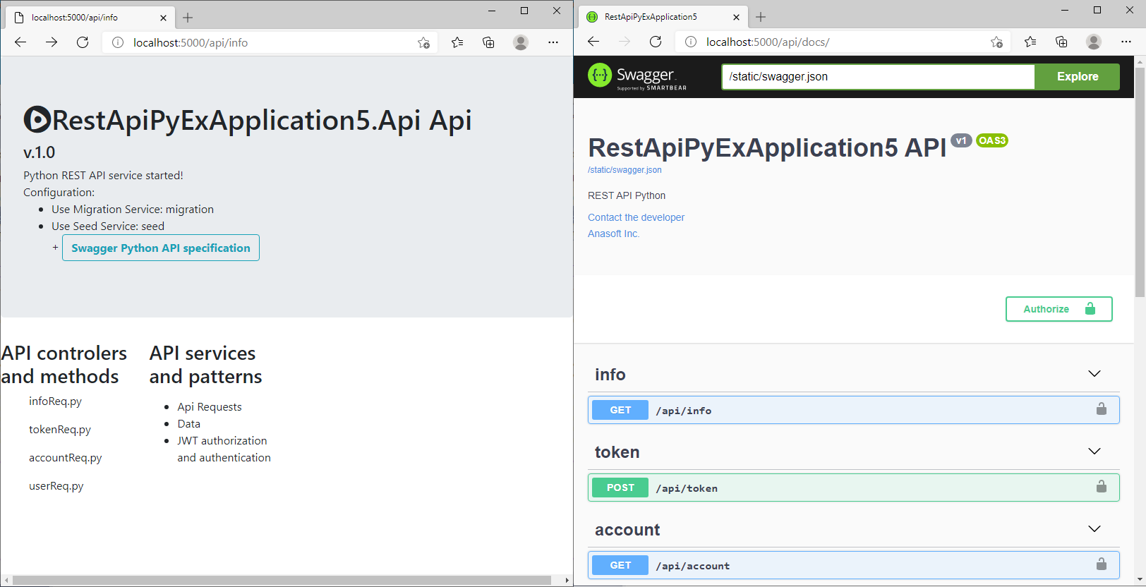 Anasoft Inc Apincorepywr Vs2017 Extension Template For Python Api Wrapper Around Web Api Rest